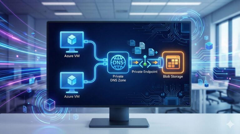 Azure Private Endpoint 設定手順：VM から Blob Storage への閉域接続 – MY TECH BLOG
