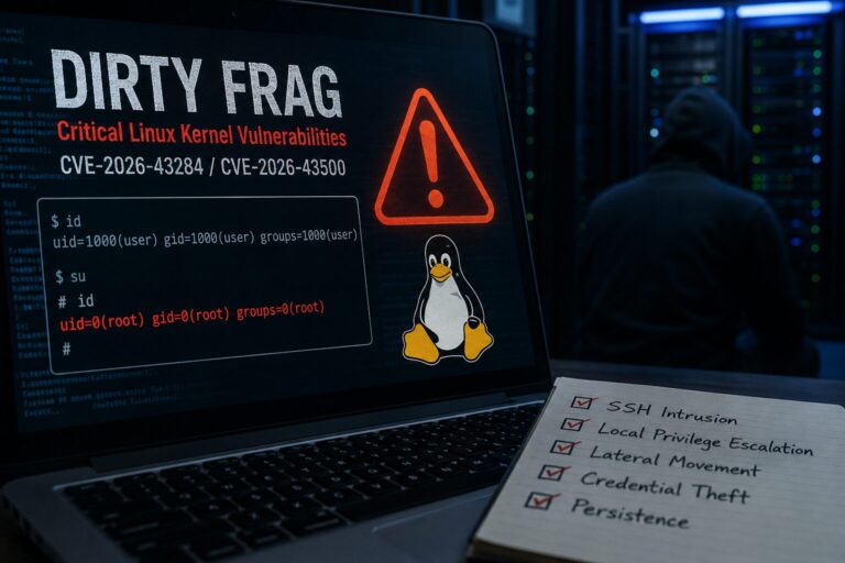 Dirty Frag CVE-2026-43284｜Linux カーネル特権昇格の緩和手順 | MY TECH BLOG