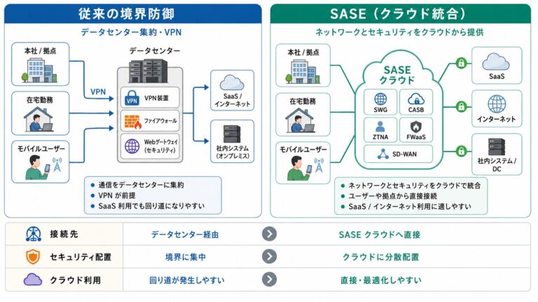 SASE とは｜SSE や ZTNA との違いと構成要素のポイント | MY TECH BLOG